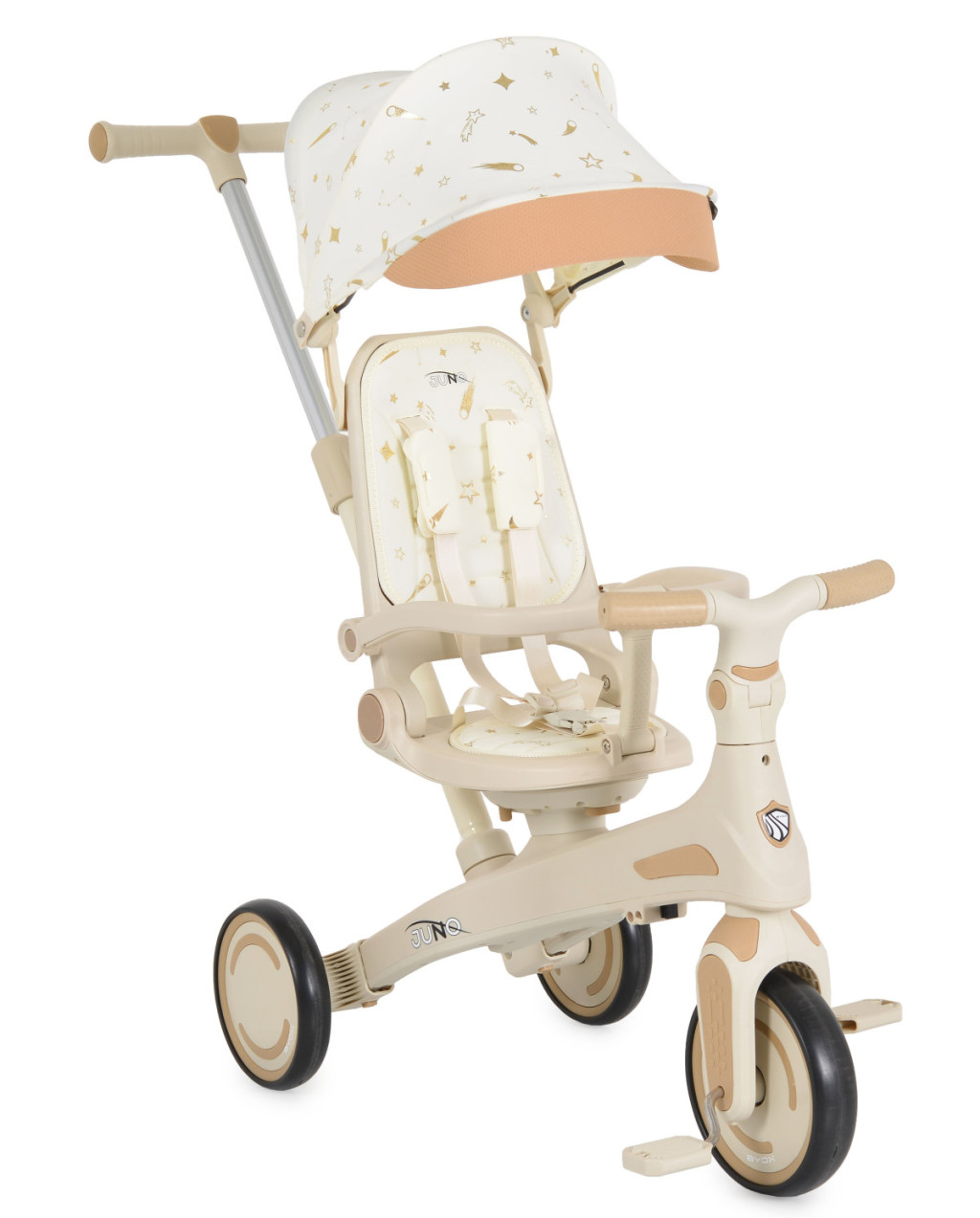 Byox JUNO átalakítható tricikli 3 funkciós - bézs - BabyShop